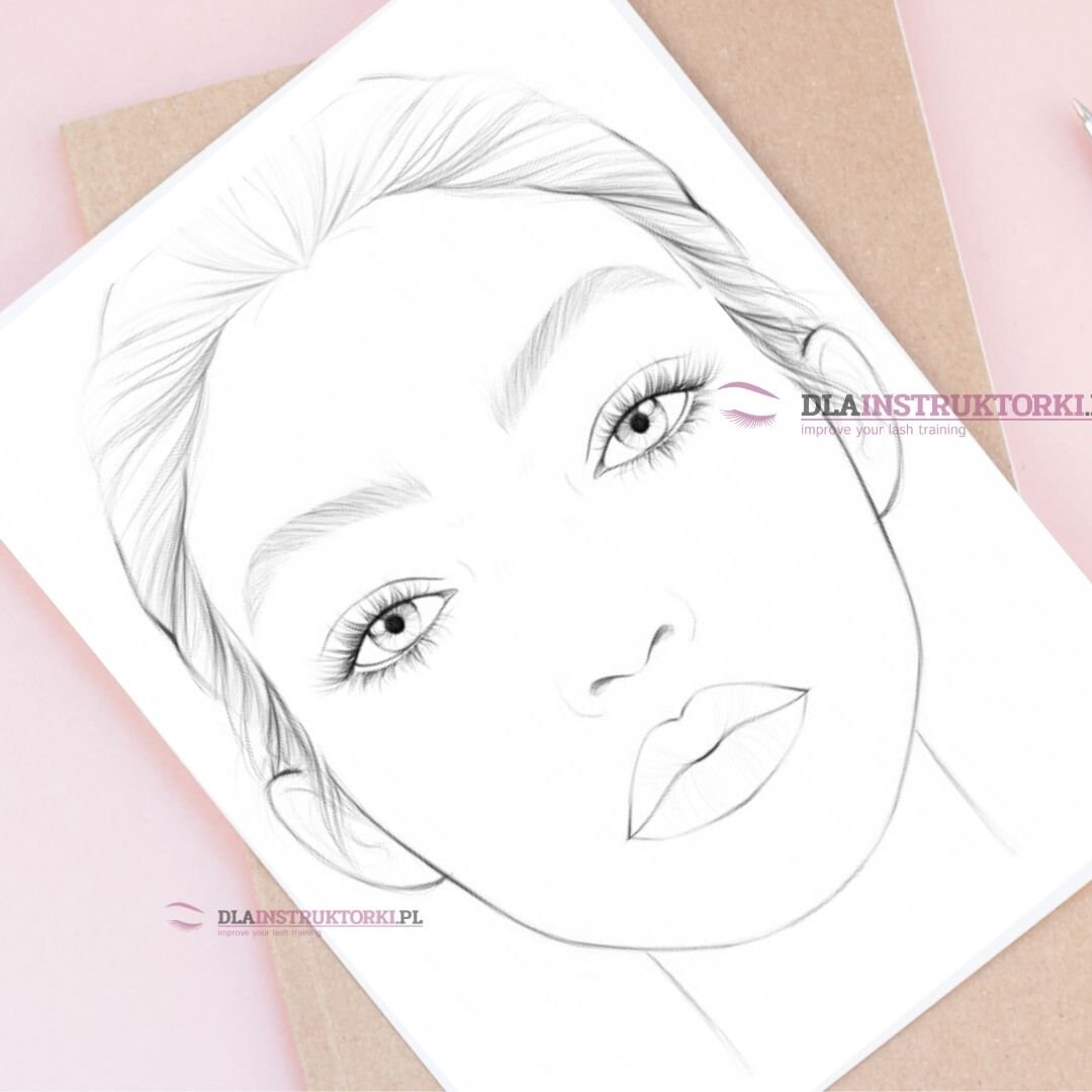 Brow Chart, Brows Mapping, Eyebrow Practice, Brow Digital Bundle, Brow ...
