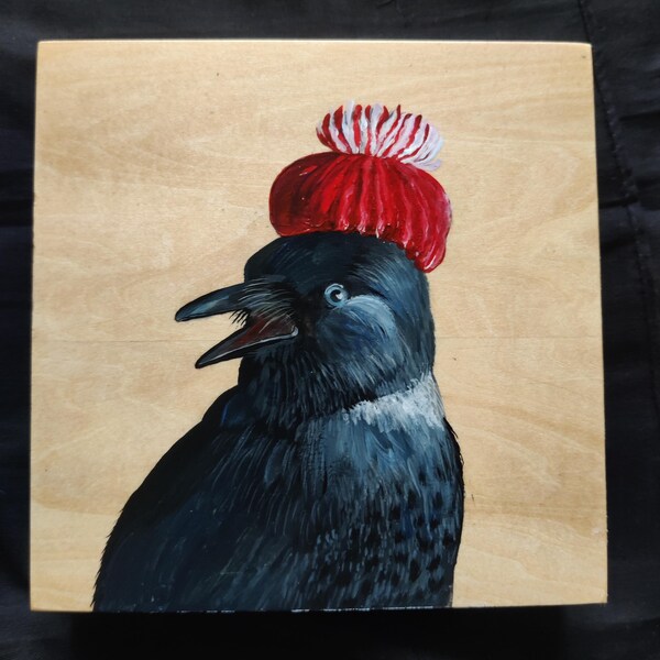 Jackdaw - Etsy