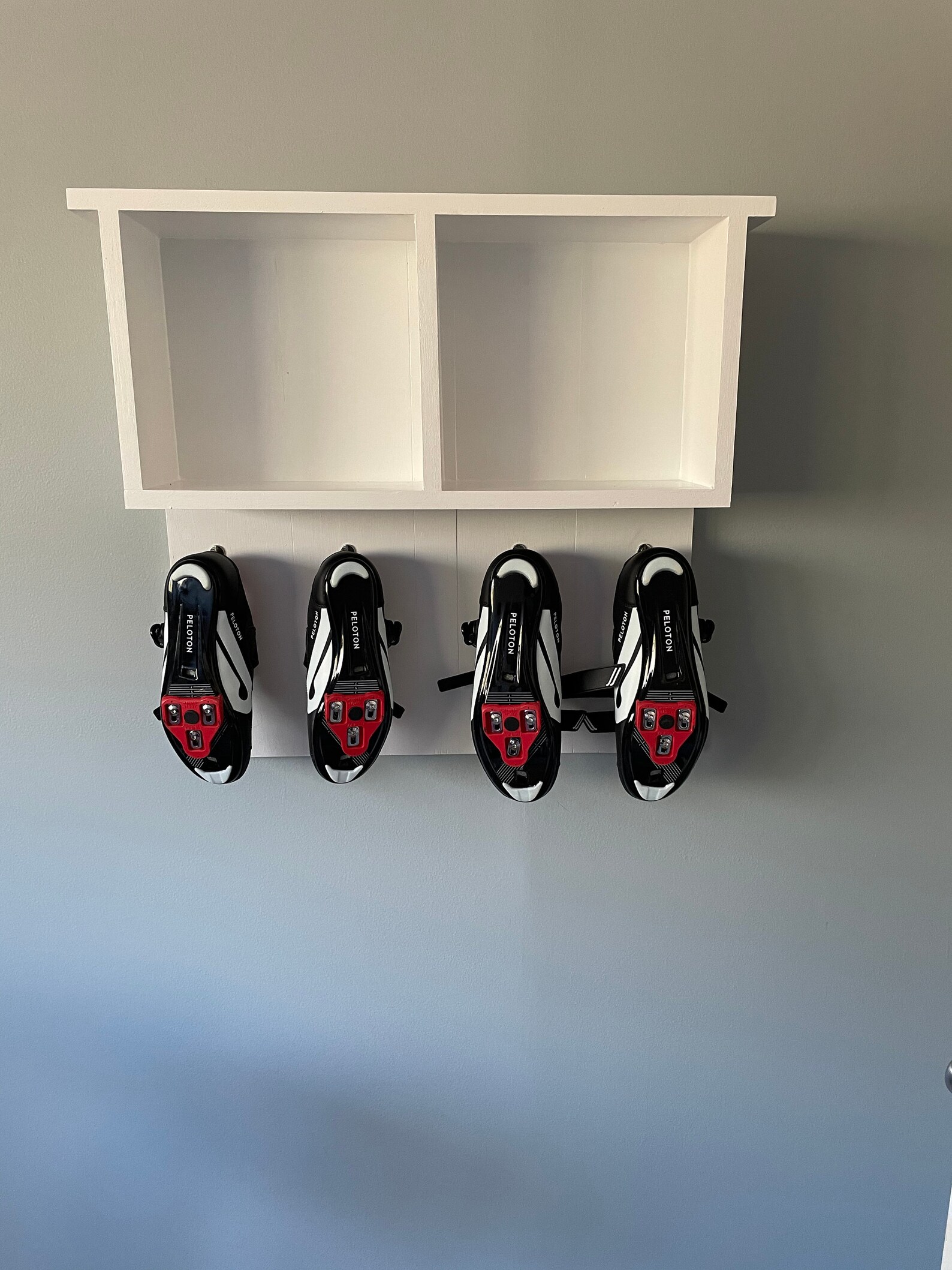 Workout Room Shelf With 2 Cubbies - Etsy