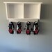 Workout Room Shelf With 2 Cubbies - Etsy