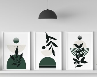 Dark Green Print - Etsy