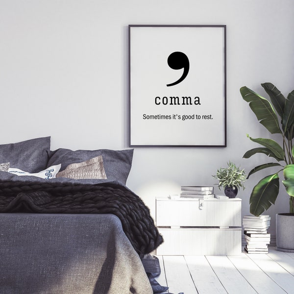 Punctuation Poster - Etsy