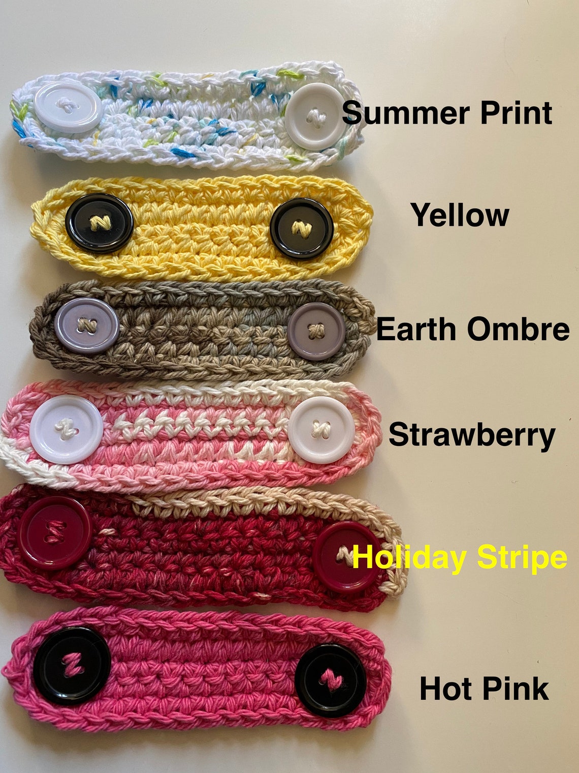 Face Mask Holder- Ear Saver- Face Mask Ear Protector- Ear Saver- Cotton ...