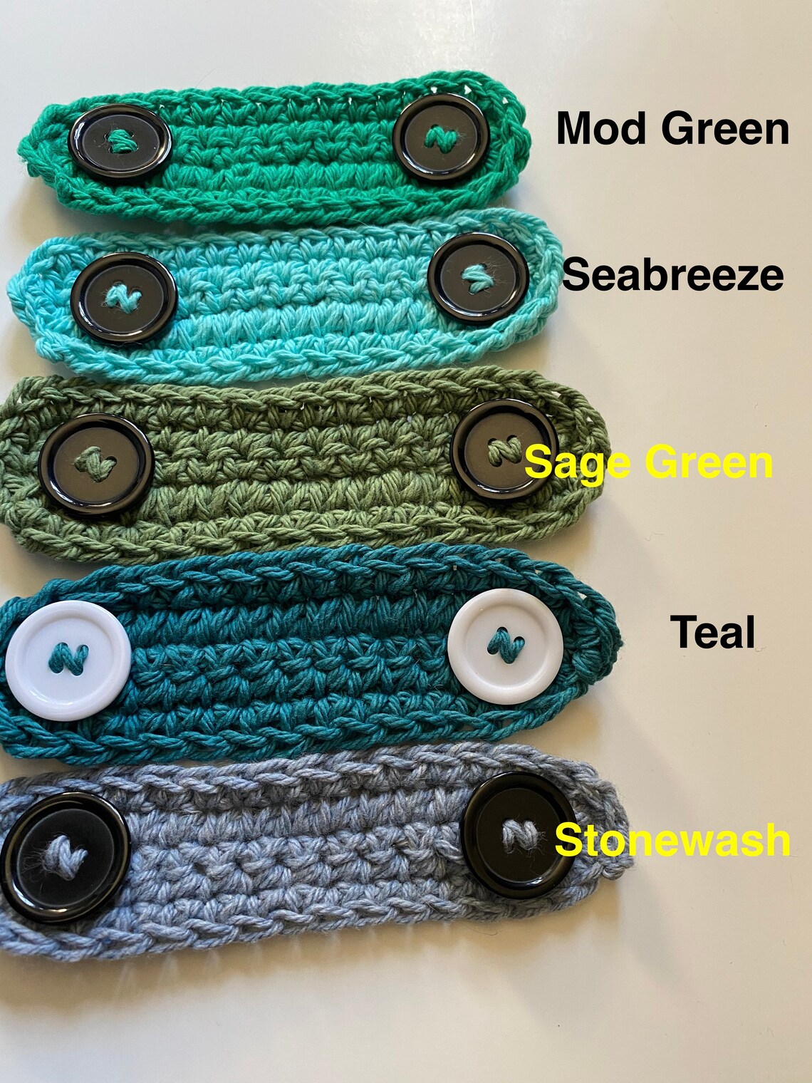 Face Mask Holder- Ear Saver- Face Mask Ear Protector- Ear Saver- Cotton ...