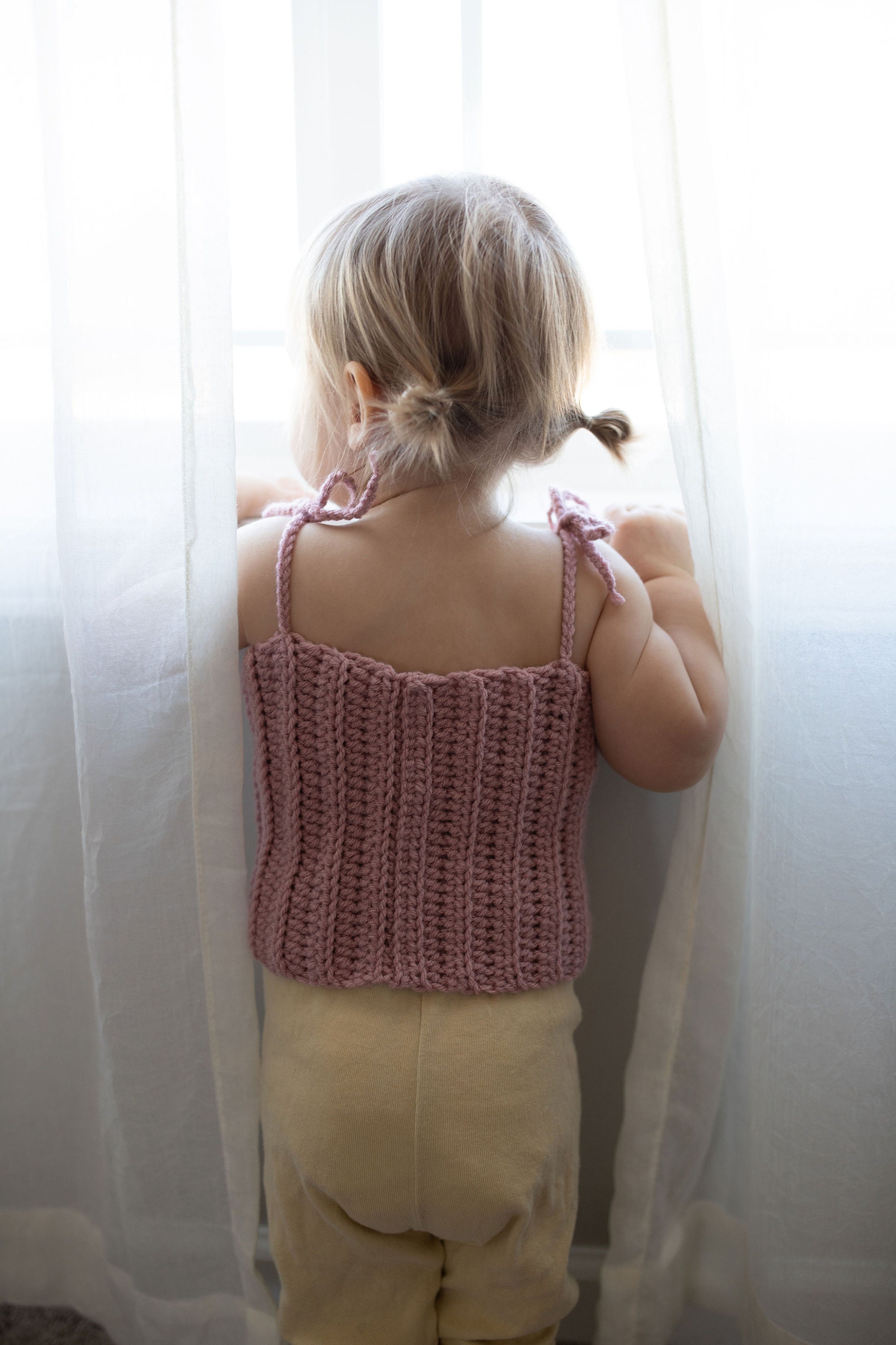 Toddler Crochet Tube Tops