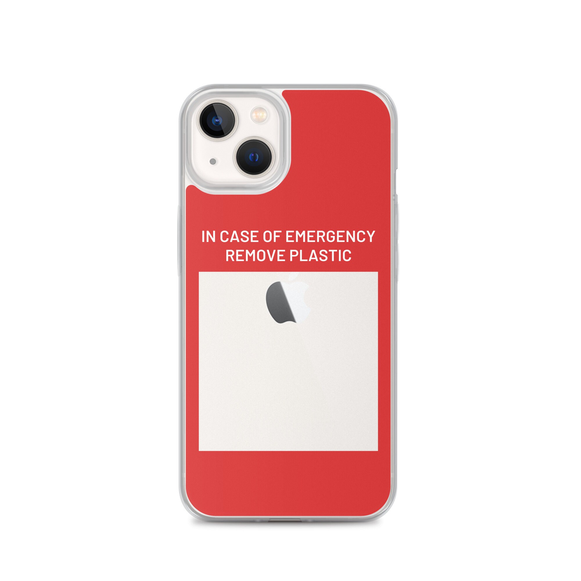 Iphone Case in Case of Emergency Remove Plastic Phone Case - Etsy