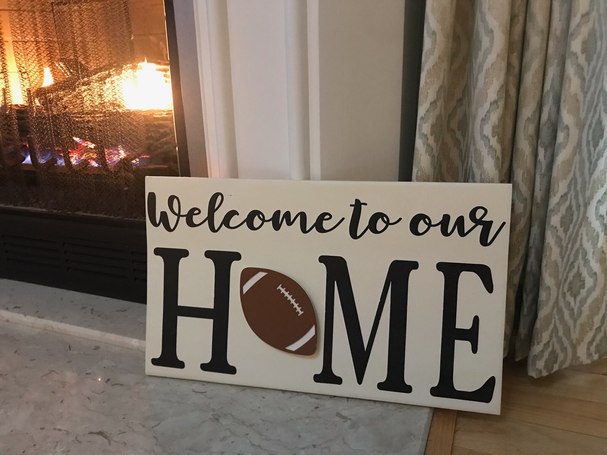 Welcome Sign Interchangeable Home Sign With Changeable - Etsy