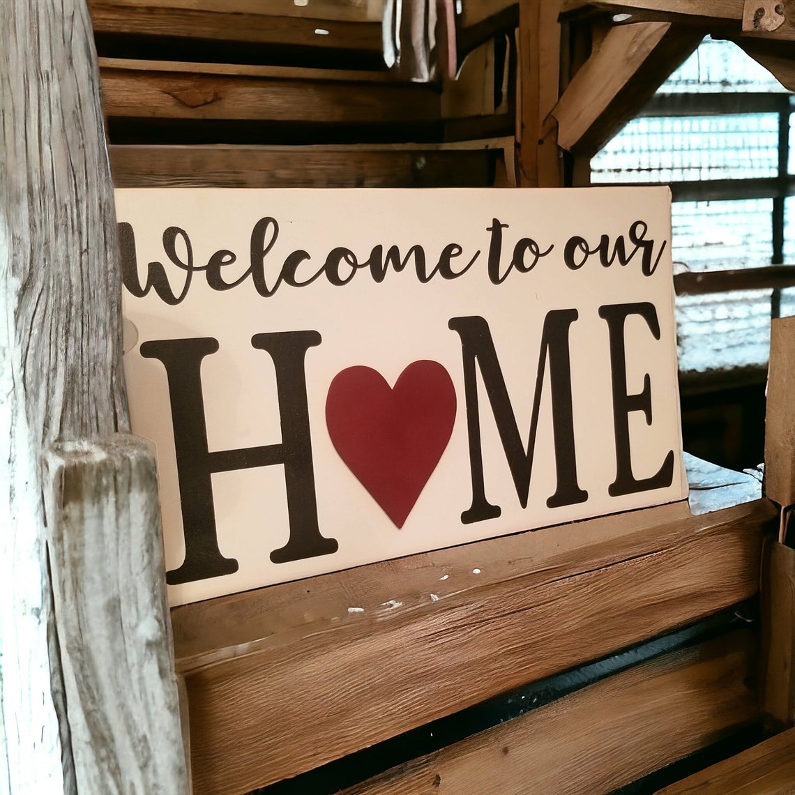 Welcome Sign Interchangeable Home Sign With Changeable Pieces Indoor ...