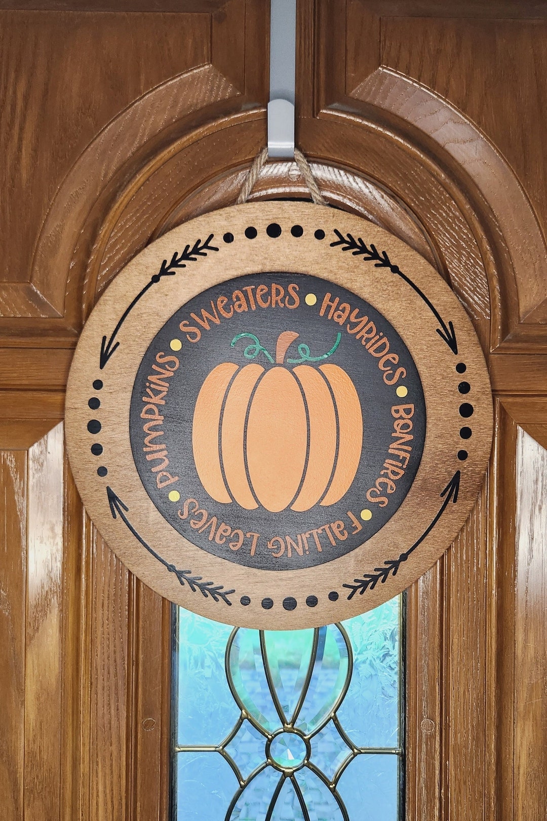 Front Door Decor Interchangeable Door Sign Mix and Match Door Set Door ...