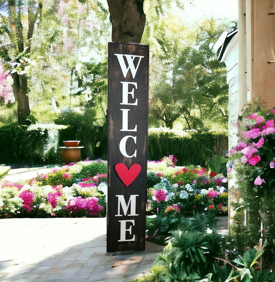 Interchangeable Welcome Sign Porch Decor Interchangeable Porch Sign ...