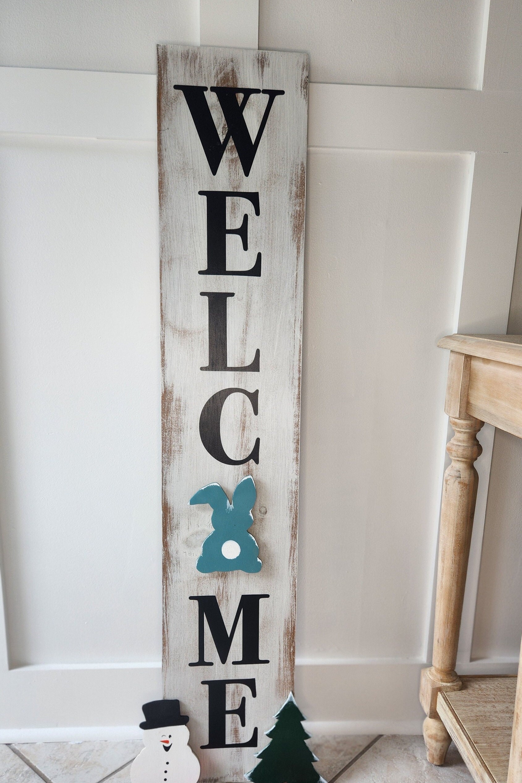 Interchangeable Welcome Sign Porch Sign Welcome Interchangeable ...