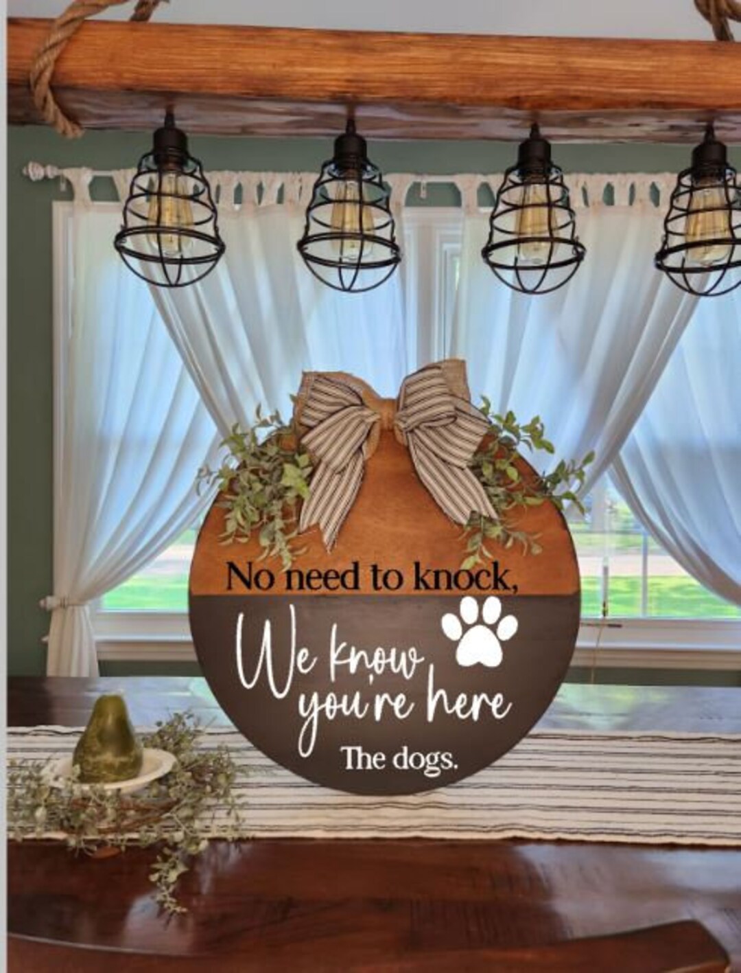 Funny Dog Welcome Sign Front Door Decor We Hope You Like - Etsy Australia