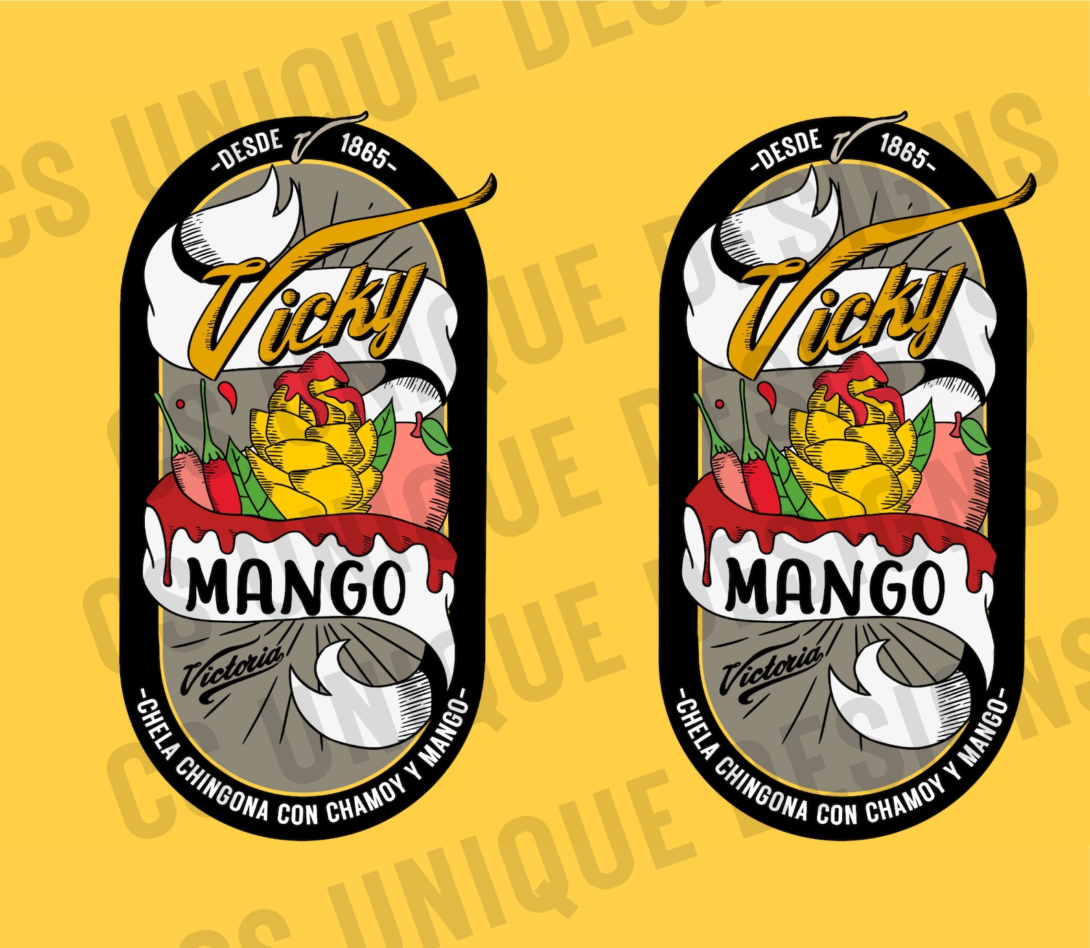 Victoria Vicky Cerveza Beer Chamoy W/ Mango! Can Funny Fan Art ...