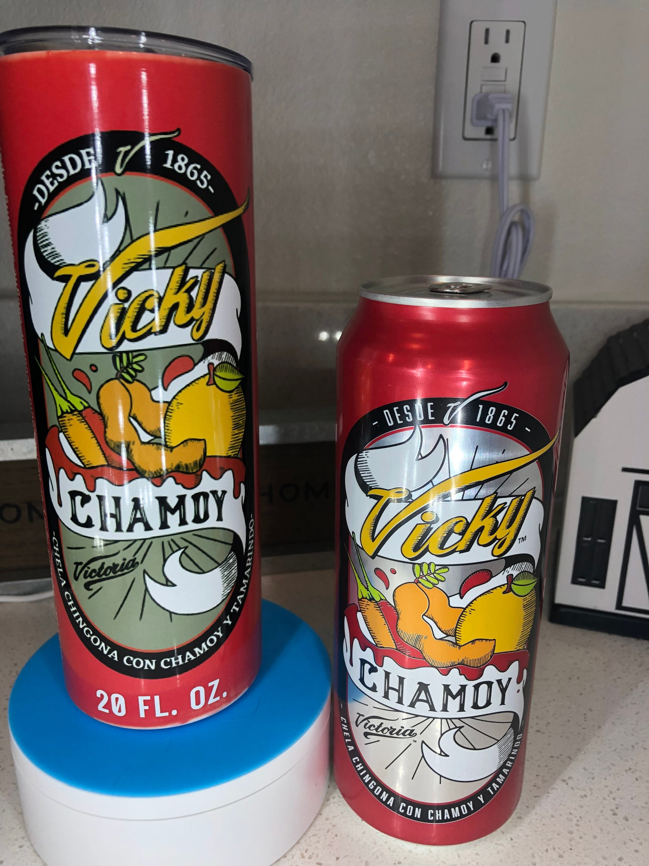 Victoria Vicky Cerveza Beer Chamoy W/ Mango! Can Funny Fan Art ...