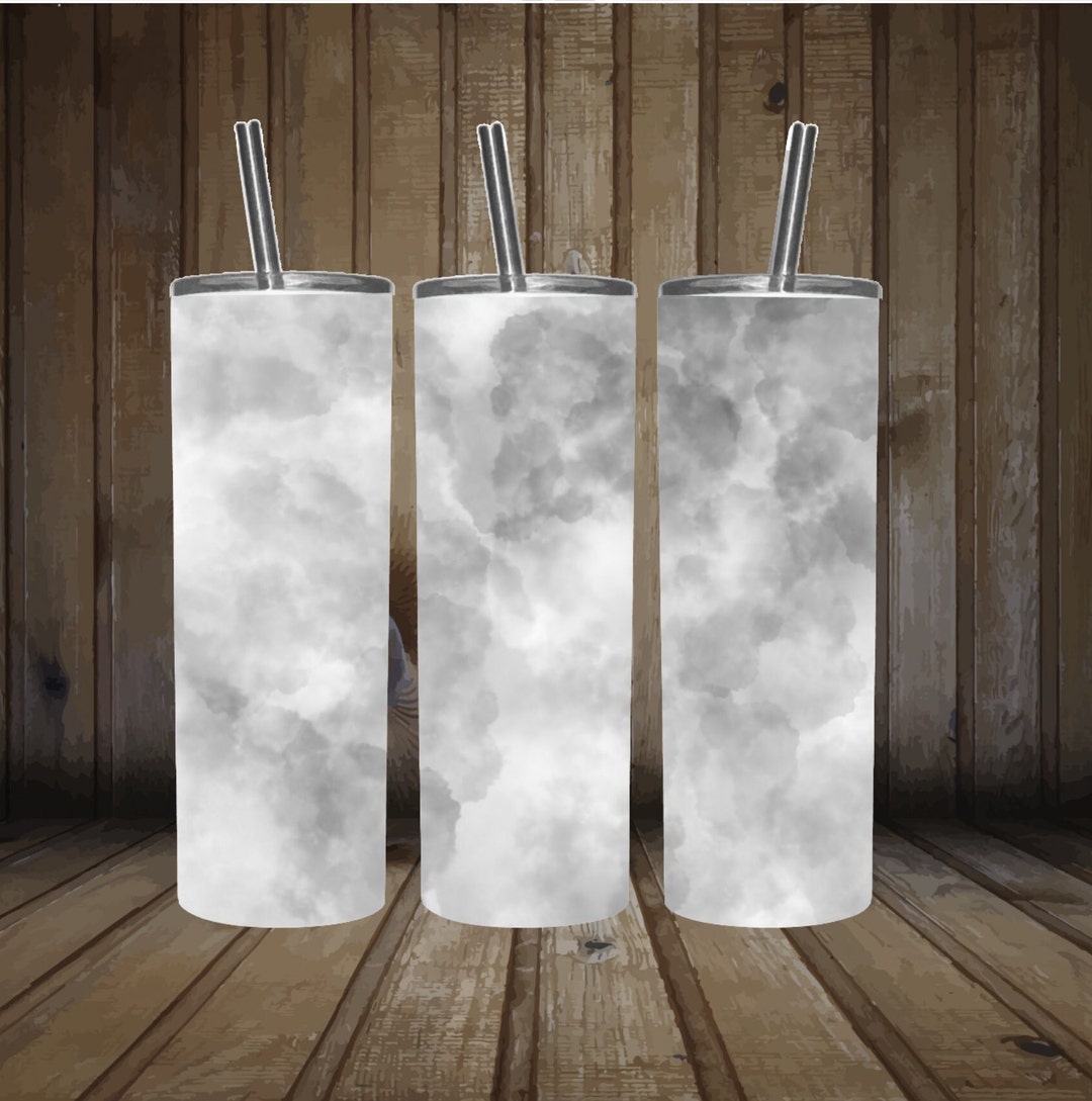 Smoke Effect Includes Transparent Background Skinny Straight Tumbler ...