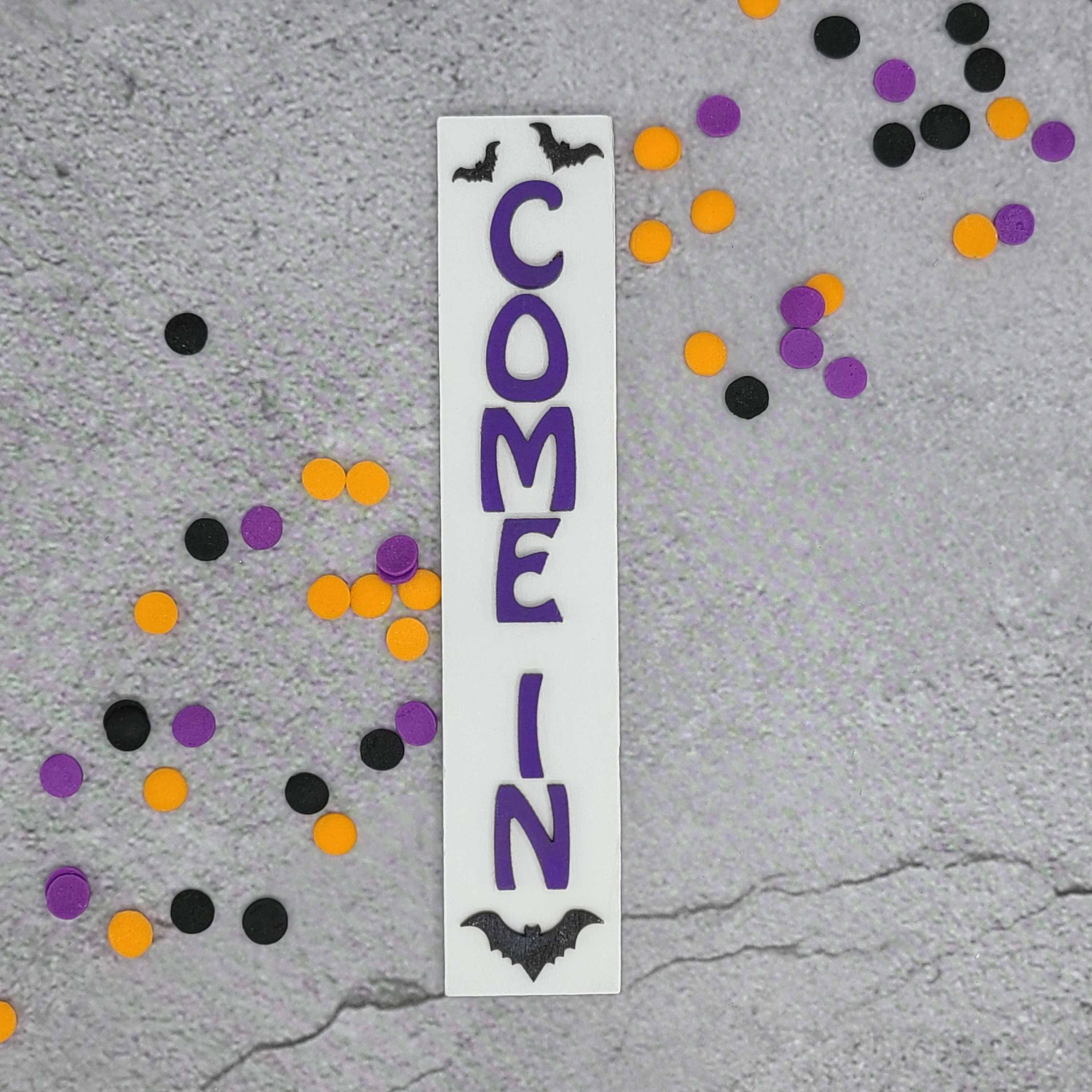 Haunted Dollhouse Front Door Sign Dollhouse Miniature - Etsy