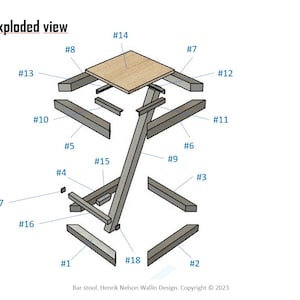 Bar Stool Plans, Digital Build Plans, Inch, Diy Welding Project - Etsy