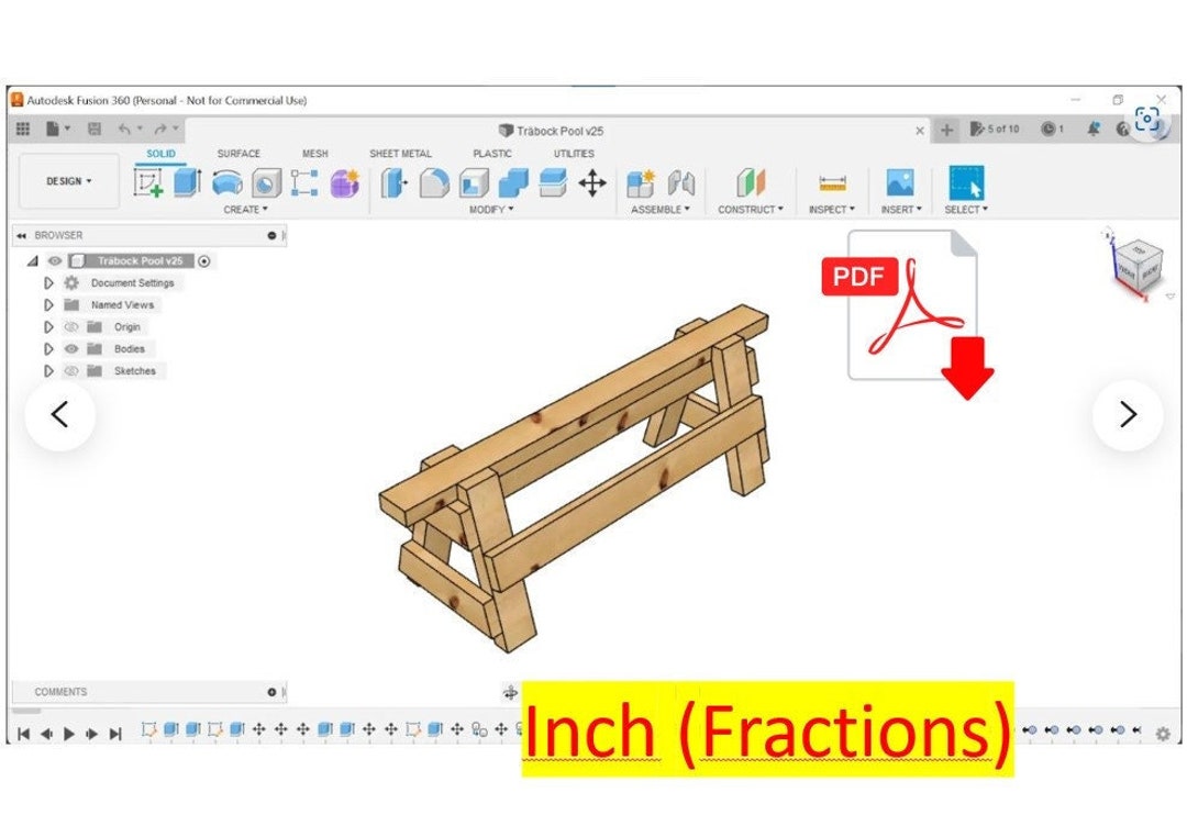 Work Trestles / Work Stand, Diy Wood Working Plans, Digital Download ...