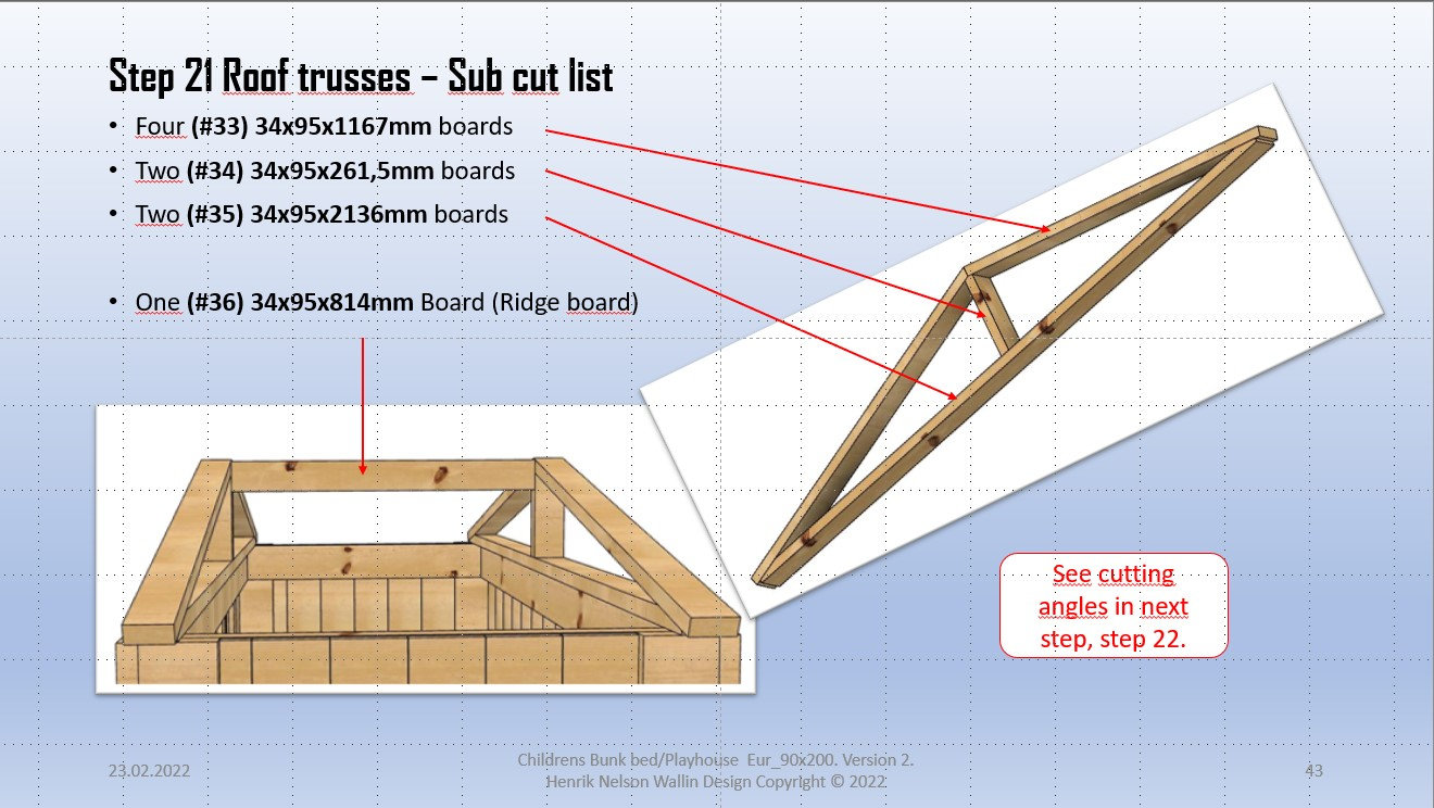 Bunk Bed Playhouse Euro Single 90x200 Diy Build Plan - Etsy
