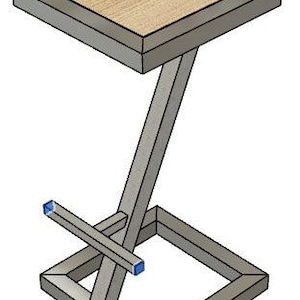 Bar Stool Plans, Digital Build Plans, Inch, Diy Welding Project - Etsy
