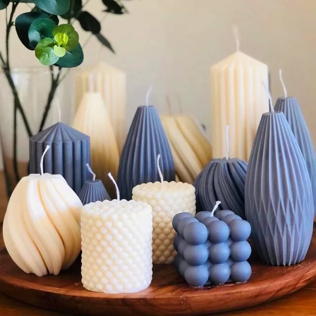 Decorative Pillar Candles/home Decor/anniversary/birthday Gift/wedding ...