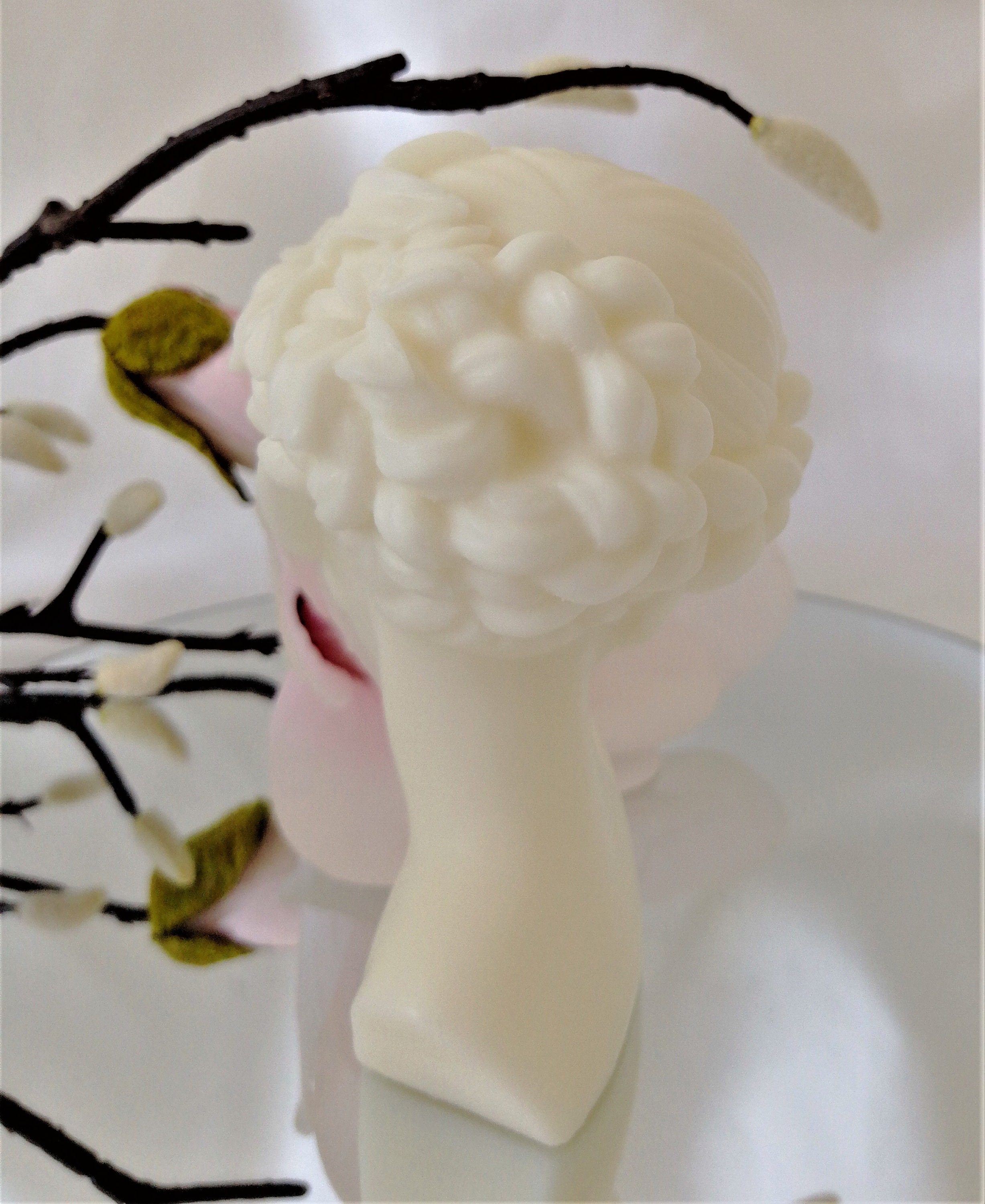 Human Body Candle/ Female Bust/birthday Candle/interior - Etsy UK