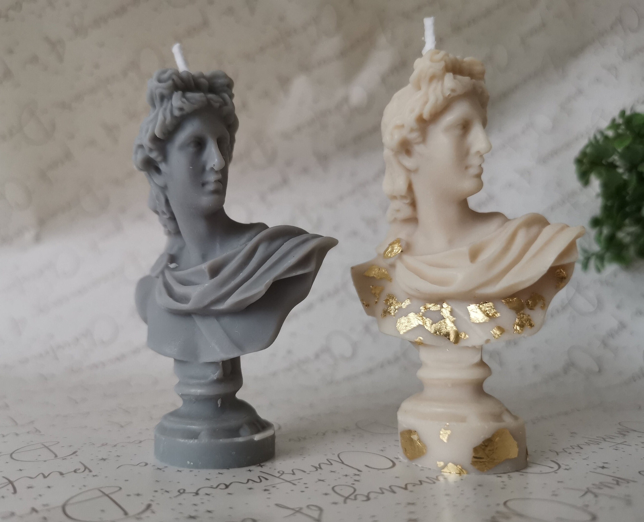 apollo sculpture candle - www.hammurabi-gesetze.de