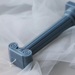 Large Column Candle, Greek Column Candle, Abstract Roman Candle ...