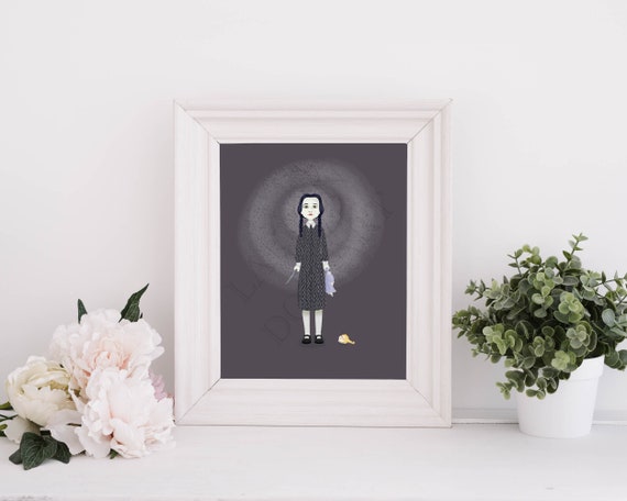 Wednesday Addams Family Halloween Decor - Etsy