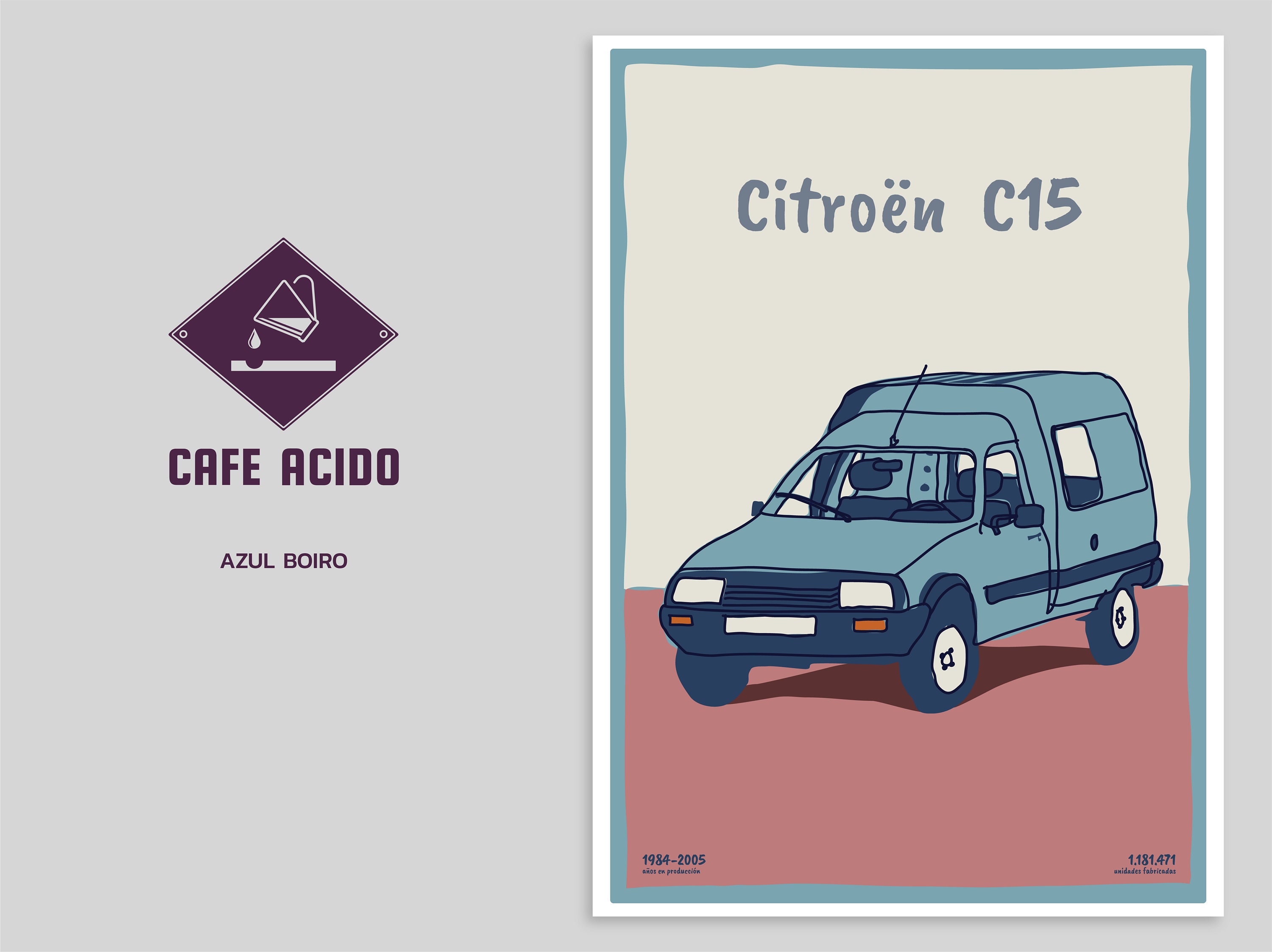 Citroën C15 Printed on Natural Mate Fine Art Paper Gift - Etsy