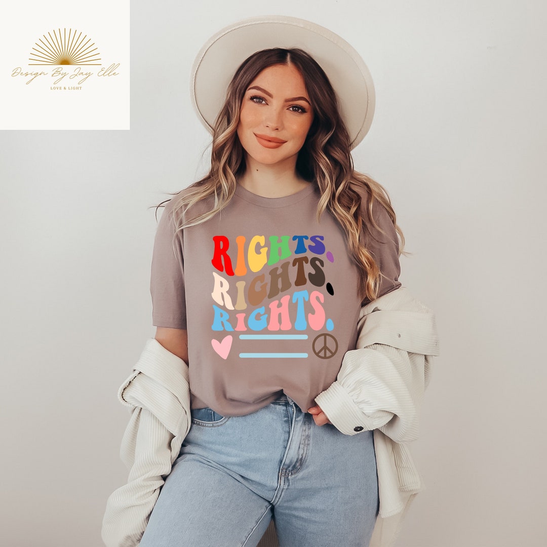 Equal Rights Shirt, Equality Tshirt, LGBTQ Shirt, LGBTQIA, Ally Shirt ...