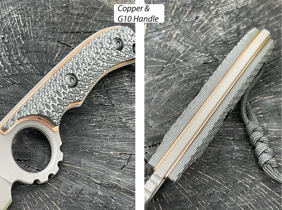 Tactical Tanto EDC D2 Survival Fixed Blade Knife With 2MM | Etsy