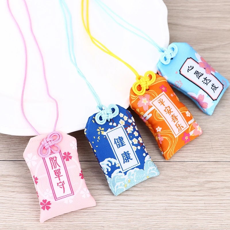 Japanese Omamori,good Luck Amulet,health Safety Lucky Charms,wealth ...