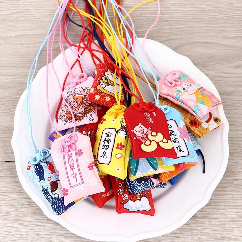 Japanese Omamori,good Luck Amulet,health Safety Lucky Charms,wealth ...