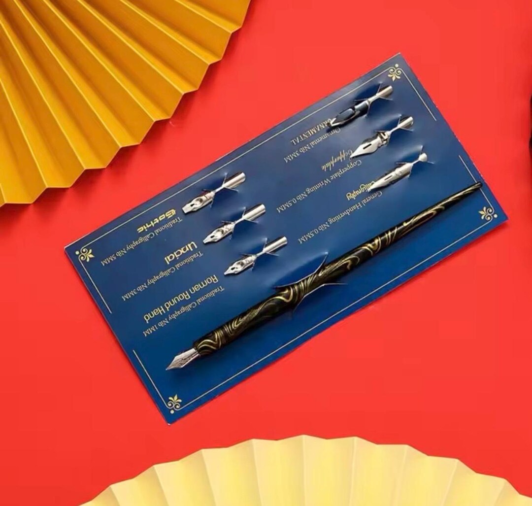 Vintage Style Dip Pens,calligraphy Pen Set, Manga Art Pen Set,retro ...