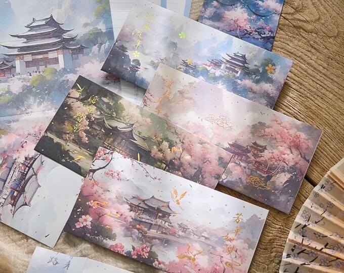 Letter Writing Paper With Envelopes,writing Paper Stationery Set for ...