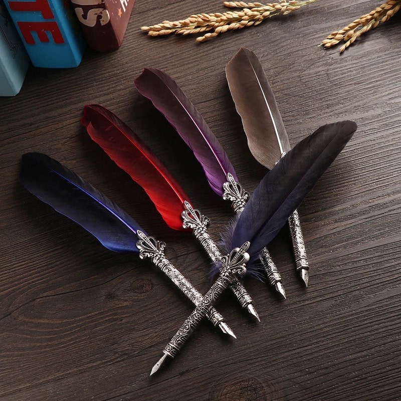 Feather Quill Pen - Etsy