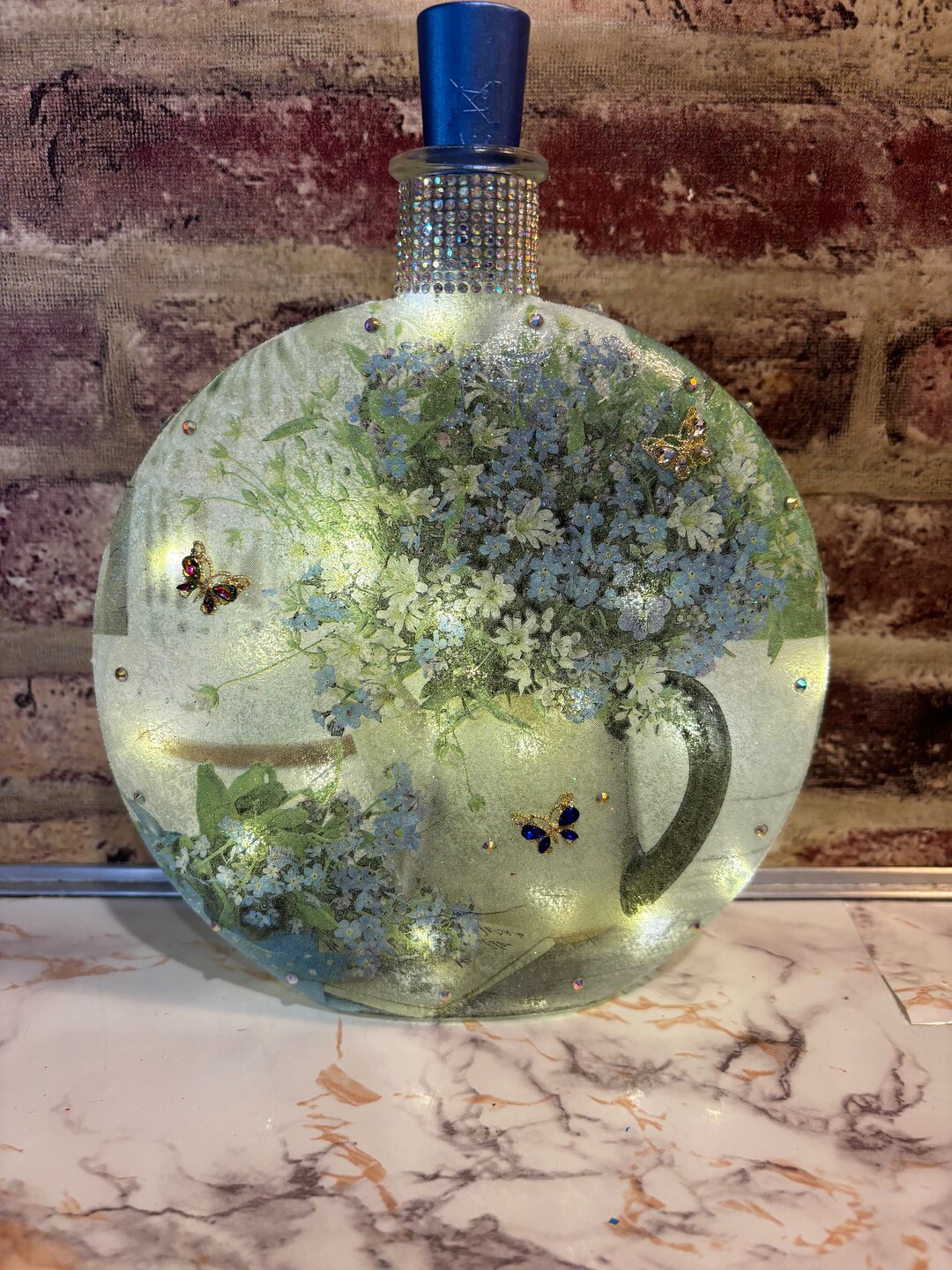 Flower Pitcher Oval Light Jar, Flower Pitcher Oval Light Jar With Glass ...