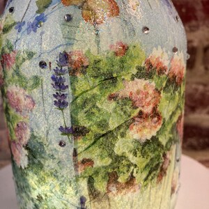 Flower Lighted Decor, Flower Mason Jar With Easy On/off Light, Flower ...