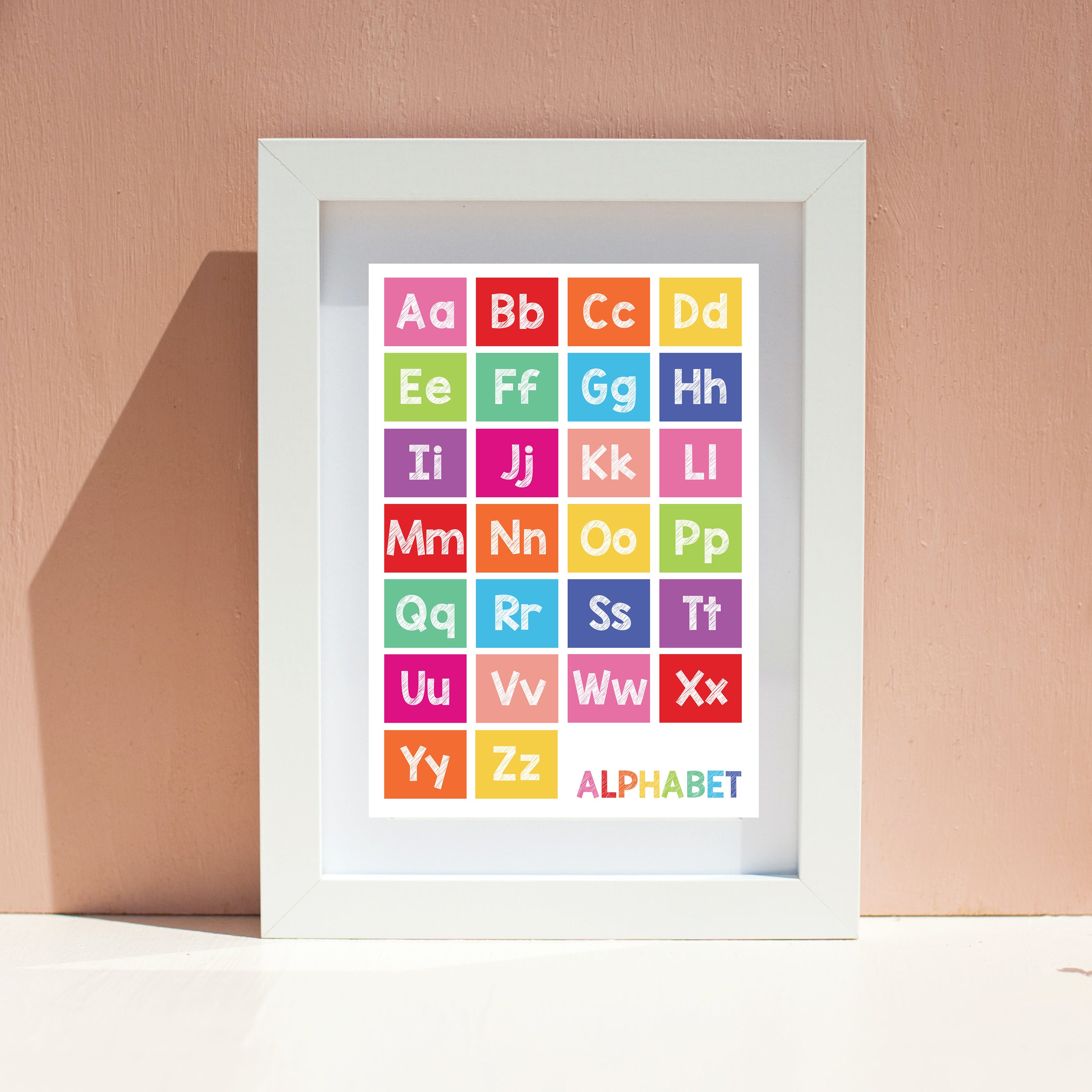 Alphabet Digital Printable Download Child's Room, Nursery Decor, Home ...