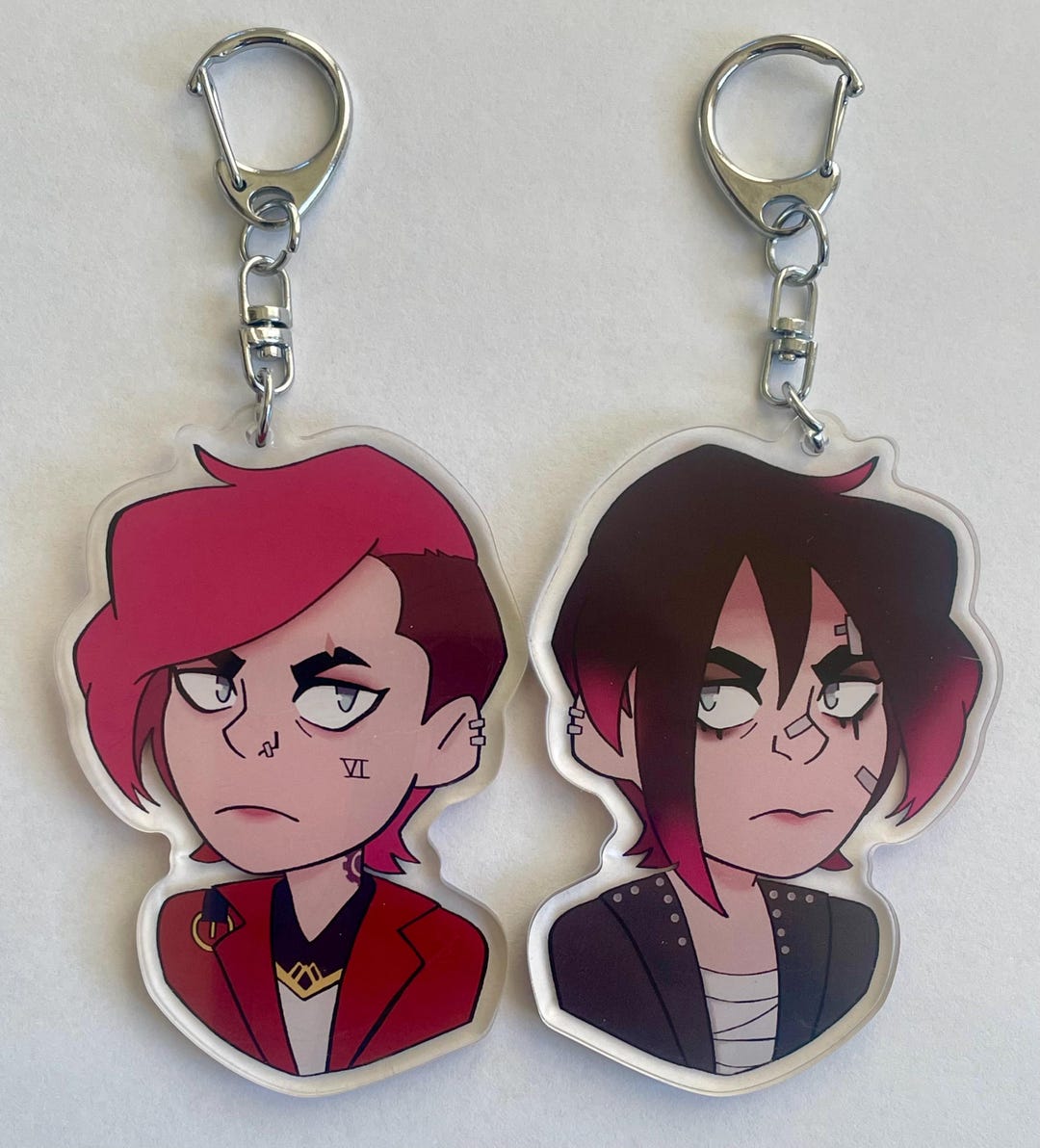 Arcane Vi Keychain - Etsy