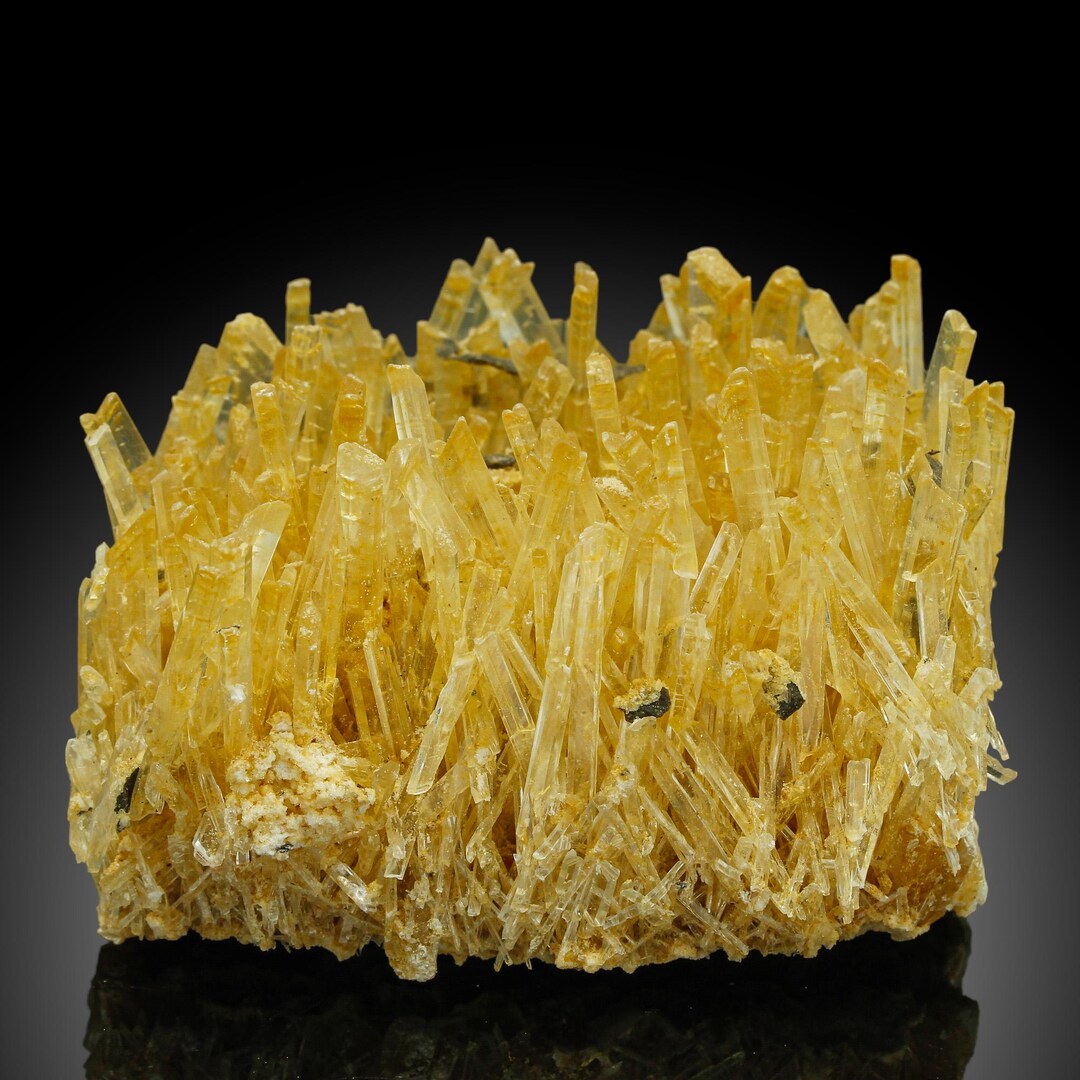 TOP! Grass Orange Gypsum Crytals From Rudna Mine, Poland - Etsy