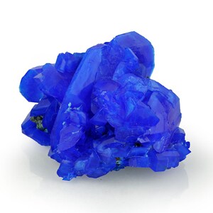 Top! Beautiful! Electric Blue CHALCANTHITE Like TANZANITE on Matrix ...