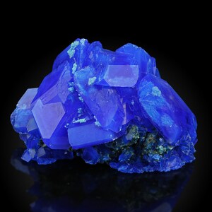 Top! Beautiful! Electric Blue CHALCANTHITE Like TANZANITE on Matrix ...