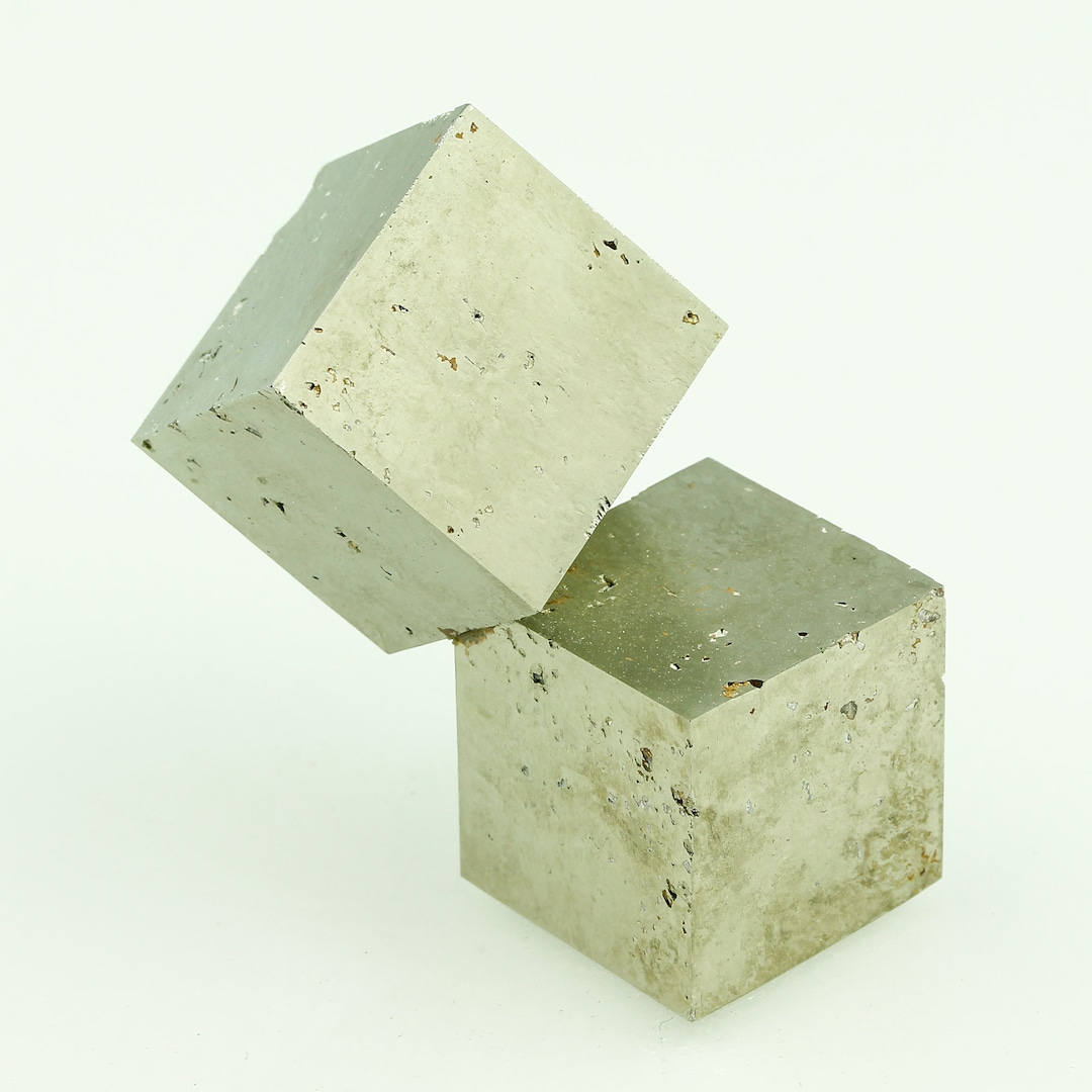 Stunning Interjoined Gold Pyrite Cubes From Navajún, La Rioja, Spain - Etsy