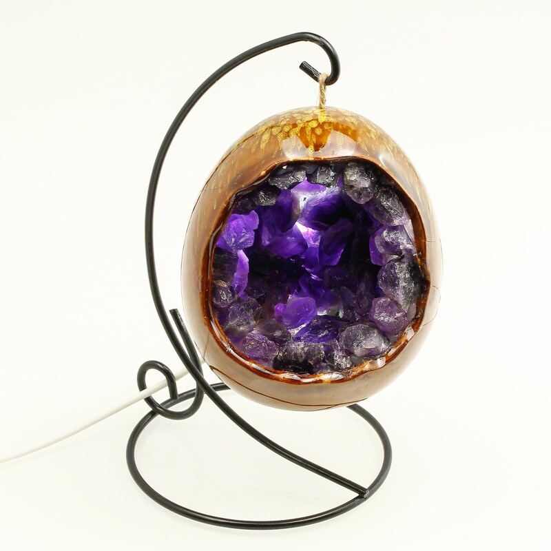 Amethyst Geode Table - Etsy