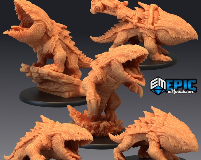 Bulette by Epic Miniatures | D&D Figurine | Large | Standard, Roar ...