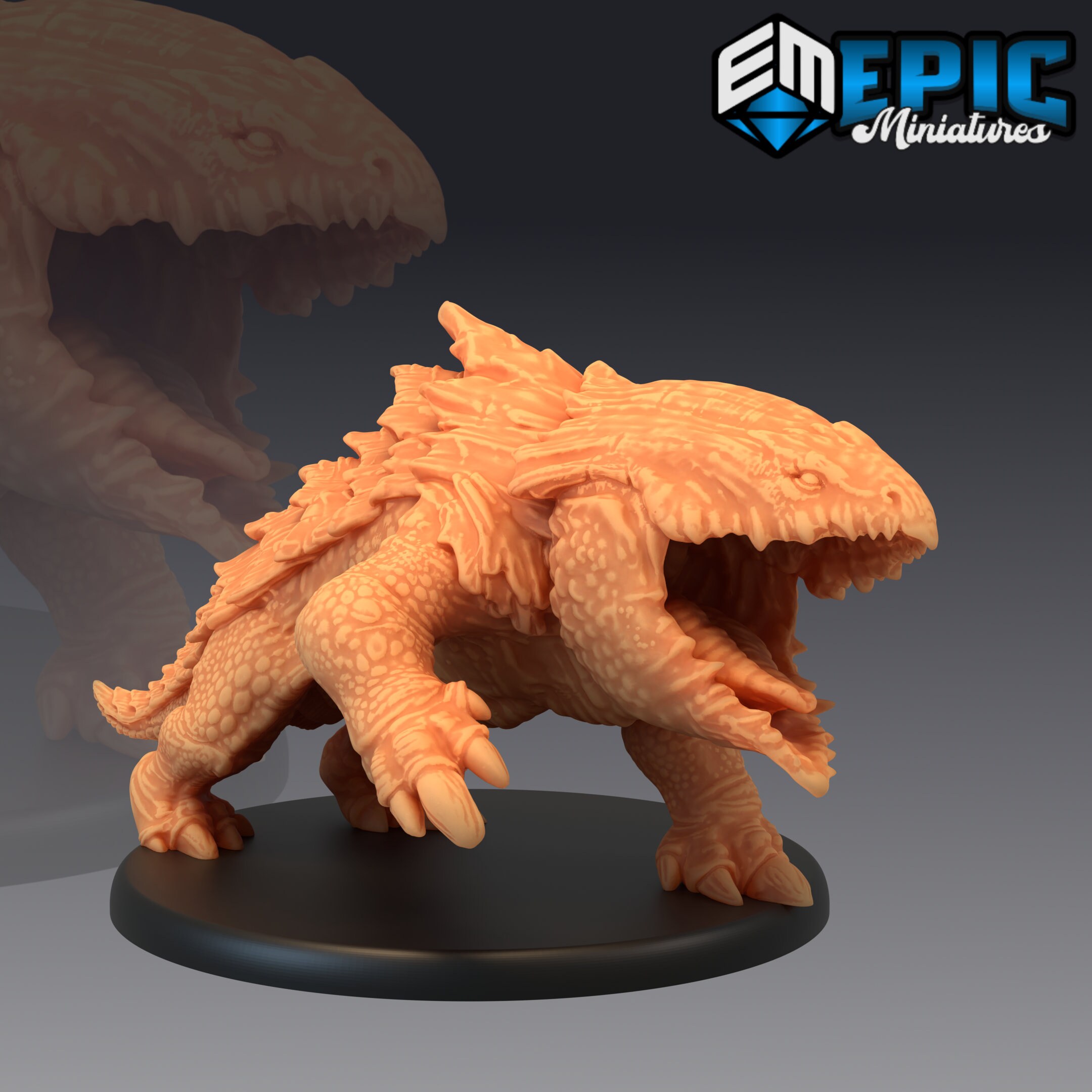 Bulette by Epic Miniatures D&D Figurine Large Standard - Etsy