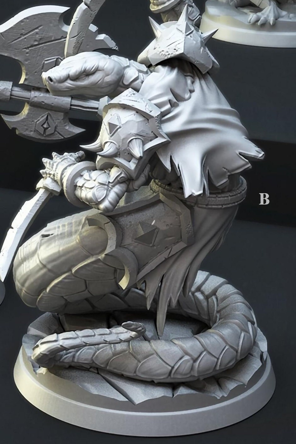 Yuddrakh Warrior Serpentfolk Warrior Cast N' Play - Etsy