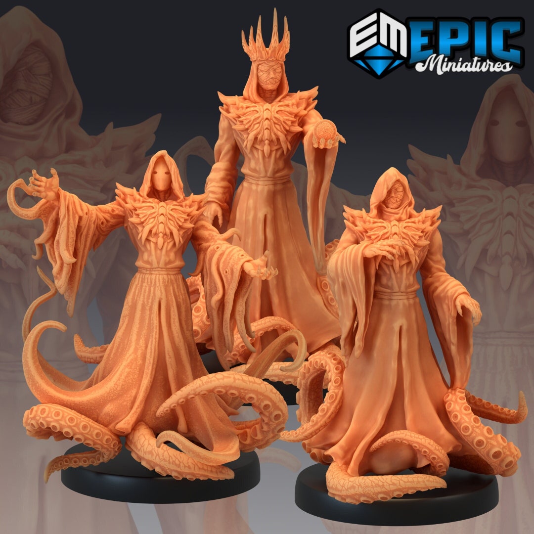 Hastur by Epic Miniatures D&D Figurine Medium King in Yellow, Mask ...